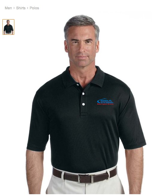 Devon & Jones Pima Teck Jet Pique Polo: 3-XL