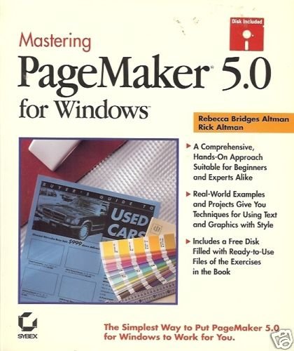MASTERING PAGEMAKER 5.0 FOR WINDOWS