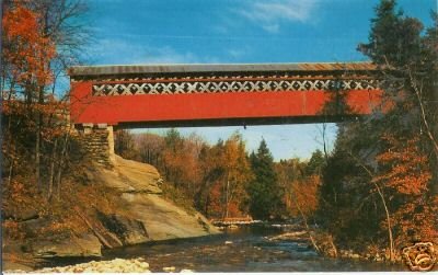 OLD COVERED CHISELVILLE BRIDGE (East Arlington, Vt.) RP