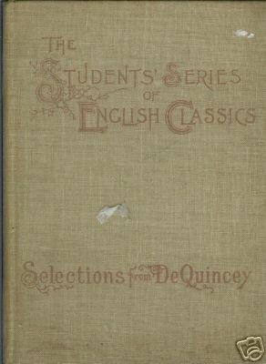 THE STUDENTS' SERIES OF ENGLISH CLASSICS 1892