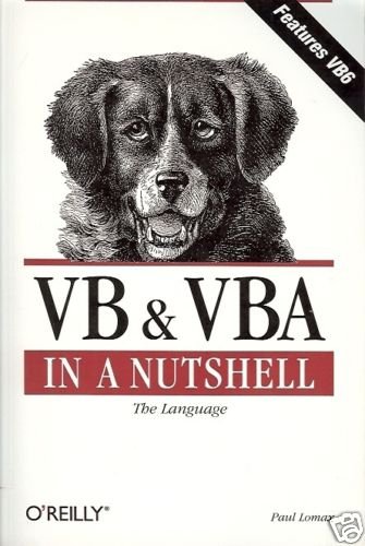 Vb And Vba In A Nutshell The Language