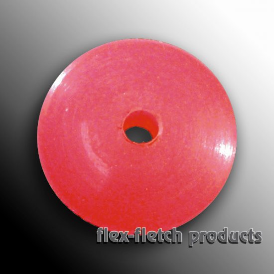 Flex-Fletch - Soft Kisser Button, Hot Pink, Large 1.4 cm