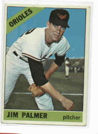 1966 Topps Jim Palmer ROOKIE Baltimore Orioles VG+++