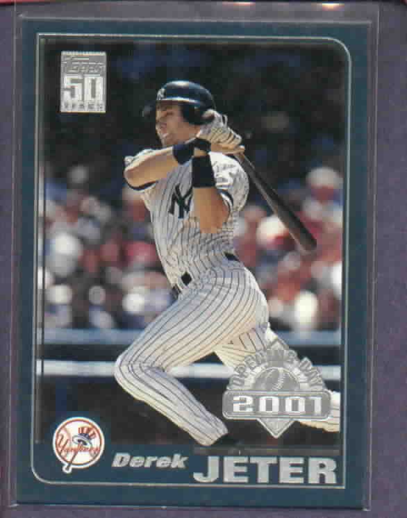 2001 Topps Opening Day Derek Jeter New York Yankees # 35