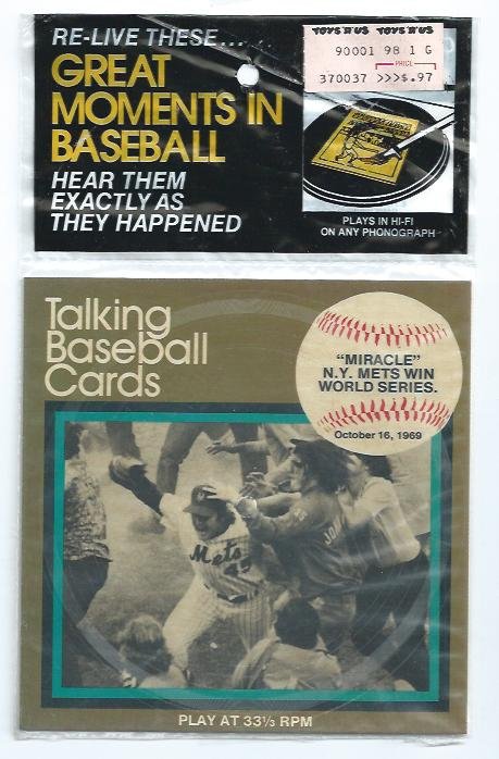 1989 CMC Talking Baseball Cards 1969 Miracle Mets World Series # 11