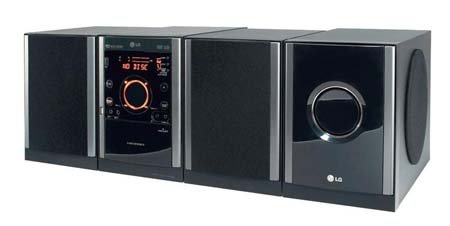 LG XD123 DVD Micro Stereo System For Worldwide Use