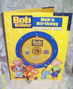 Bob the Builder "Bob's Birthday" CD Story Book New item