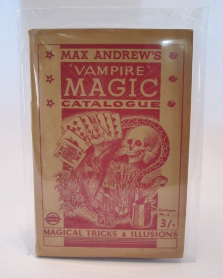 VAMPIRE MAGIC CATALOG NO. 3 / Vintage Magic Catalog