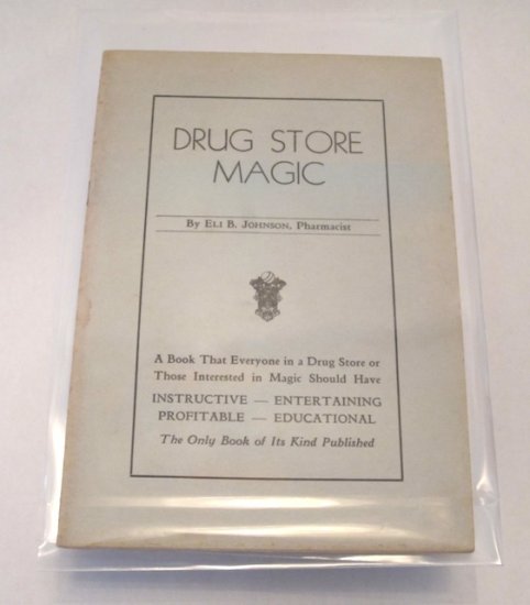 DRUG STORE MAGIC / Vintage Magic Book