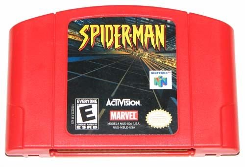 Spider-Man Nintendo 64 N64 Spiderman Action Game FUN