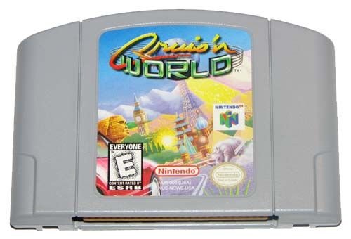 Cruis'n World Nintendo 64 Car Racing Video Game N64 FUN