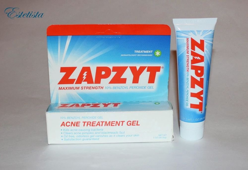 ZAPZYT ACNE TREATMENT GEL Maximum 10 Clear Clean Skin PIMPLES ...