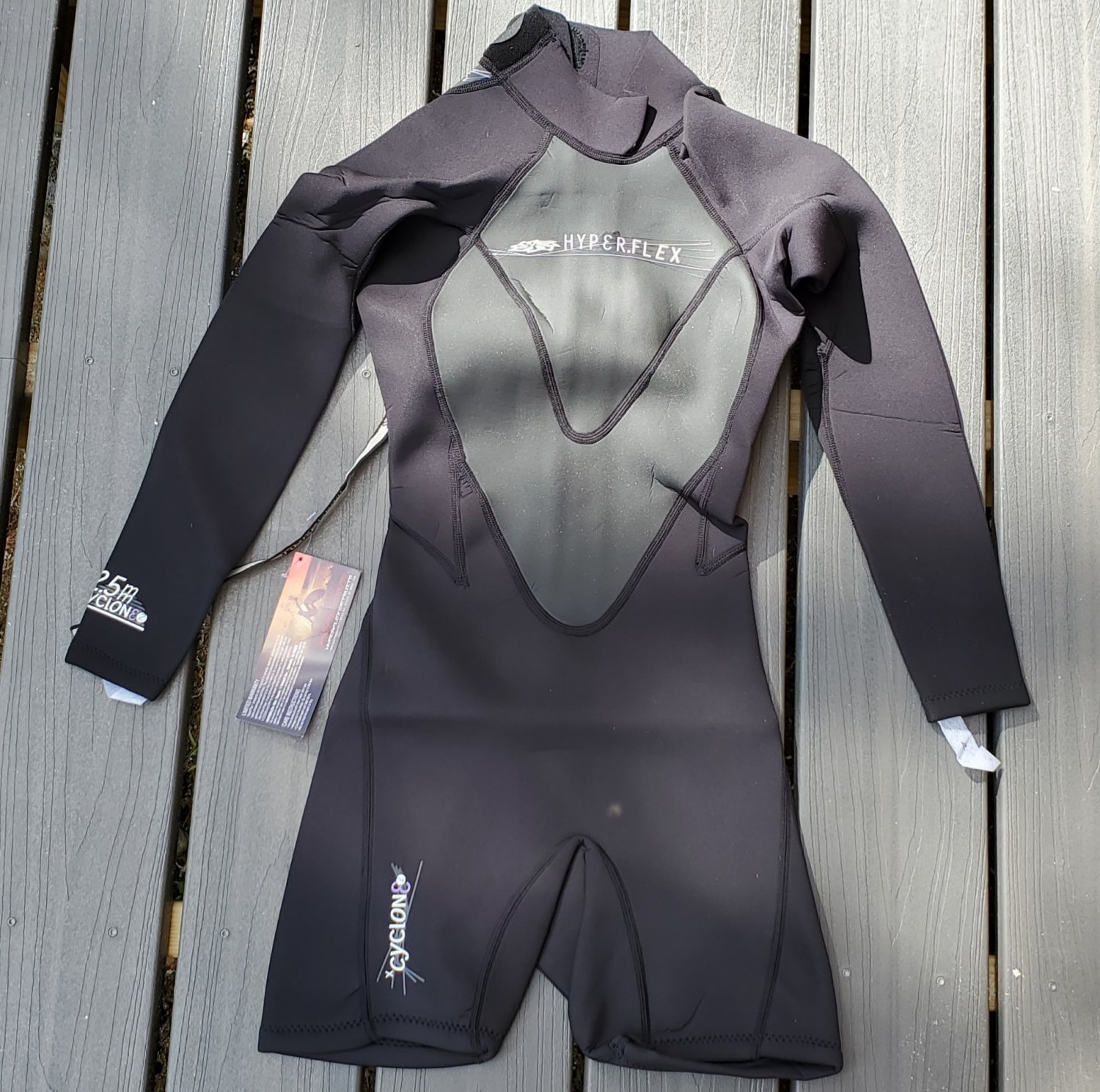 NEW Hyperflex Cyclone2 2mm Long Sleeve Spring Suit