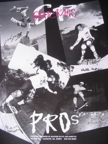 SKATE RAGS AD Mike McGill Sam Cunningham Ben Schroeder