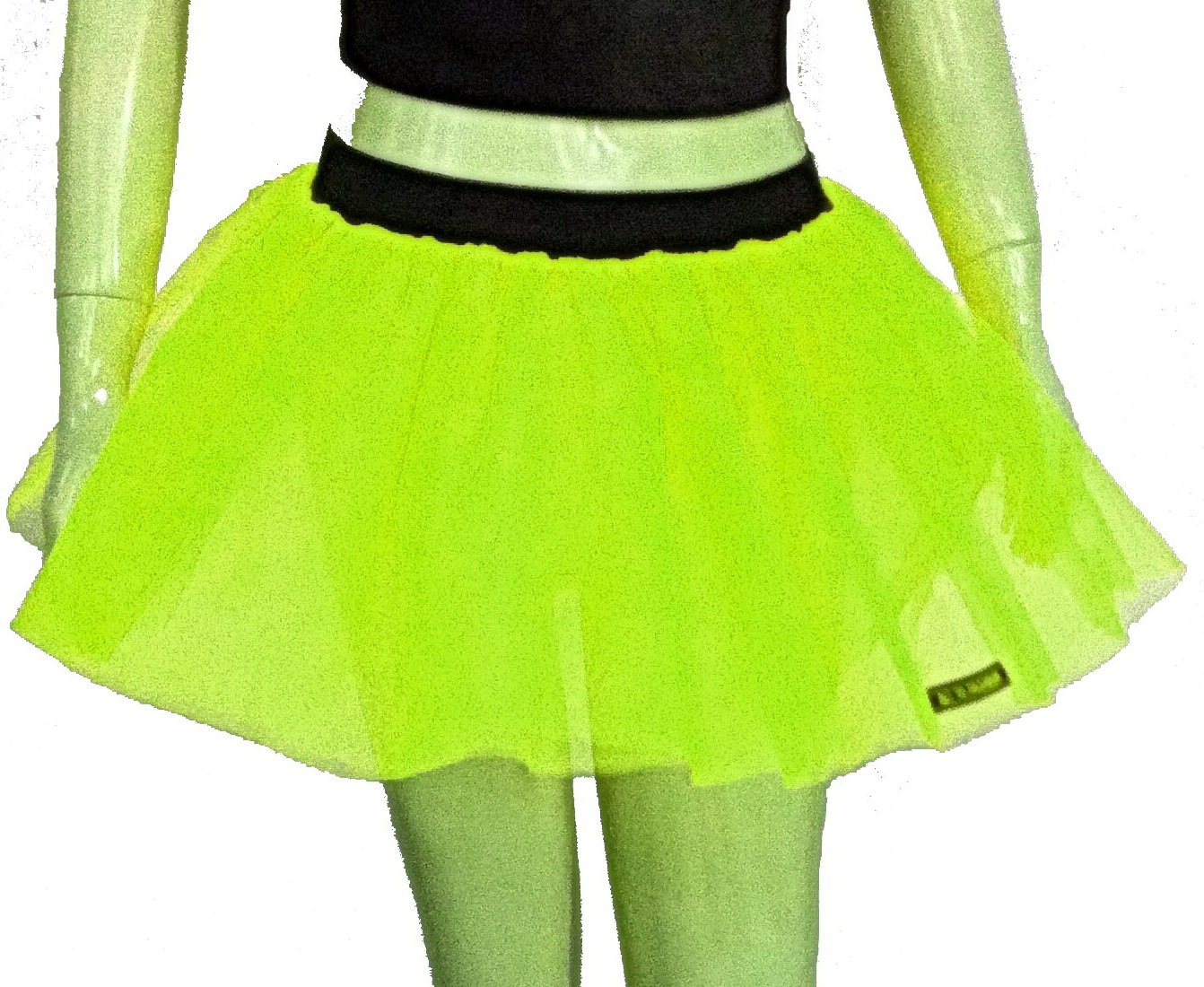 Neon Uv Lime Tutu Skirt Petticoat Multi Layers Fancy Costumes Dress ...