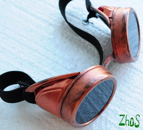 Steampunk Cyber Goggles Glasses Cosplay Anime Rave 28