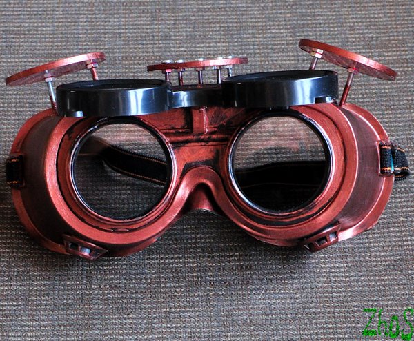 Steampunk Goggles Glasses Cyber HI TECH PEOPLE post Apocalypse mad ...