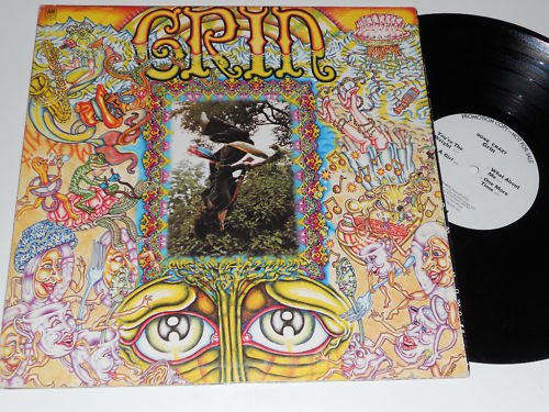 GRIN GONE CRAZY nm NILS LOFGREN Promo WLP album vinyl
