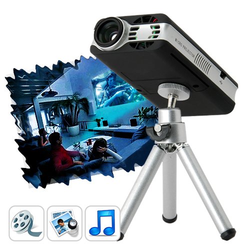 Mini Multimedia Projector with Remote
