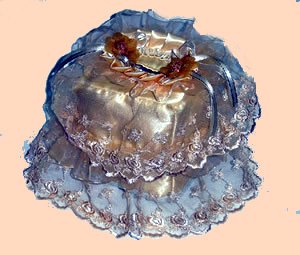 Vintage Victorian Lace Tissue Box Cover ATC 70- Small