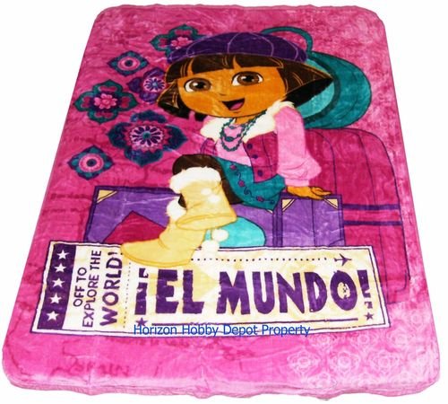 Dora the explorer Disney twin - full size MINK blanket NEW!