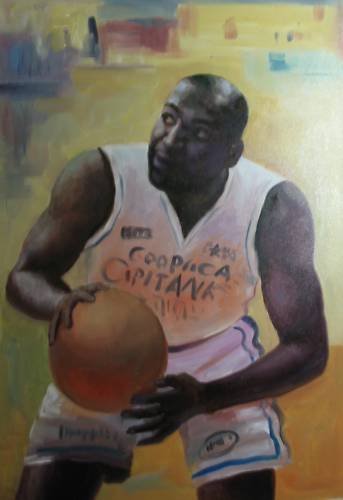 MARIO BUTLER WORK ART OIL PORTRAIT PUERTO RICO MOROVIS