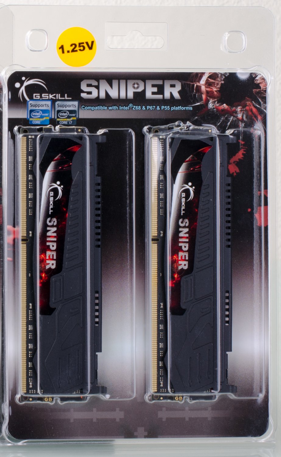 G.SKILL Sniper Low Voltage Series 8GB (2 x 4GB) DDR3 1600 (PC3 12800 ...