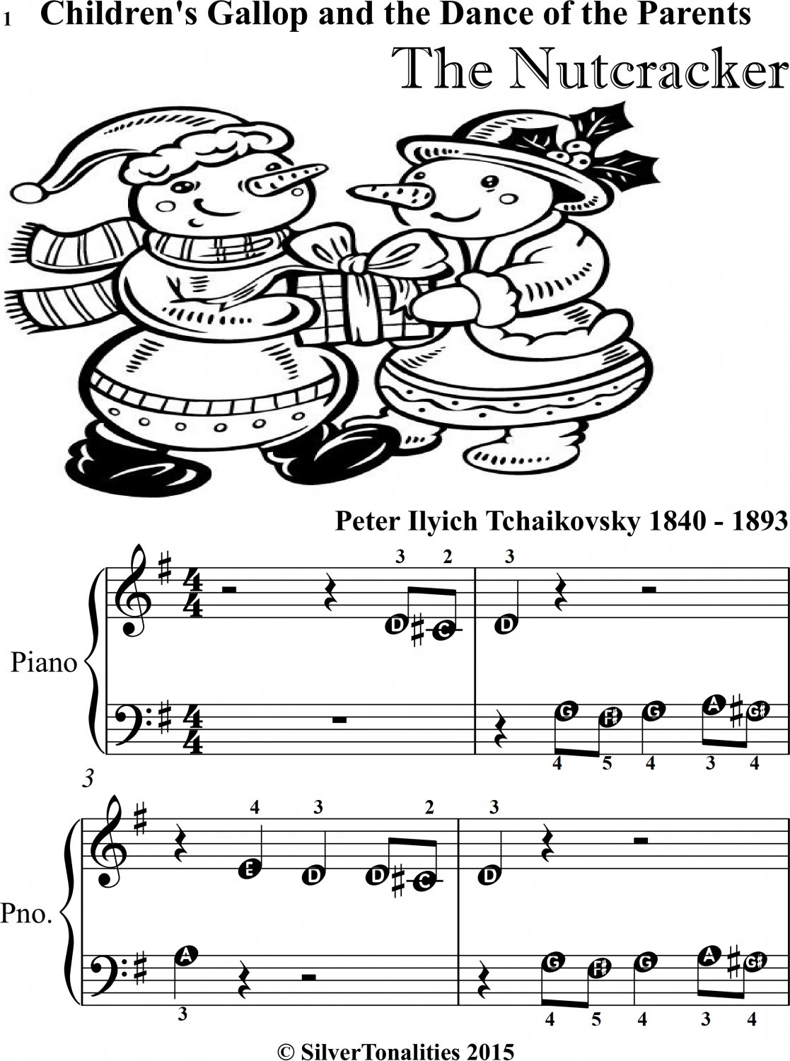 Children's Gallop and the Dance of the Parents Nutcracker Beginner ...