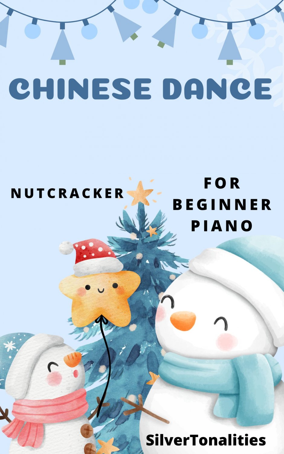 Chinese Dance the Nutcracker Suite Easy Piano Sheet Music 2nd Edition