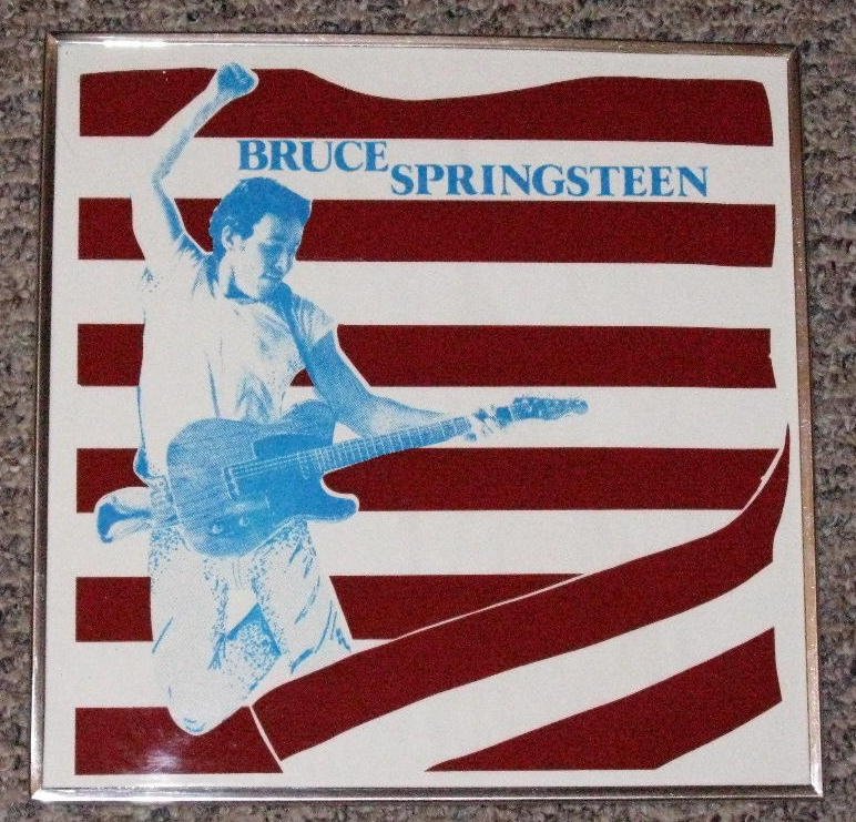 Bruce Springsteen-The Boss-Born in the USA- Framed Wall Hanging/ Poster