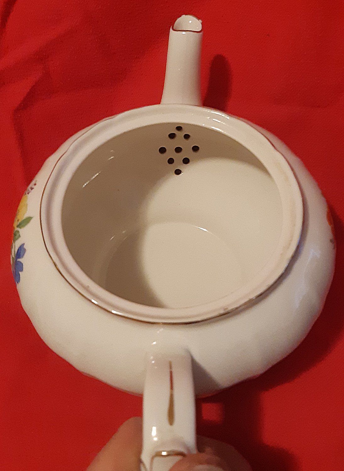 Vintage Alfred Meakin Floral Tea Pot-Made in England