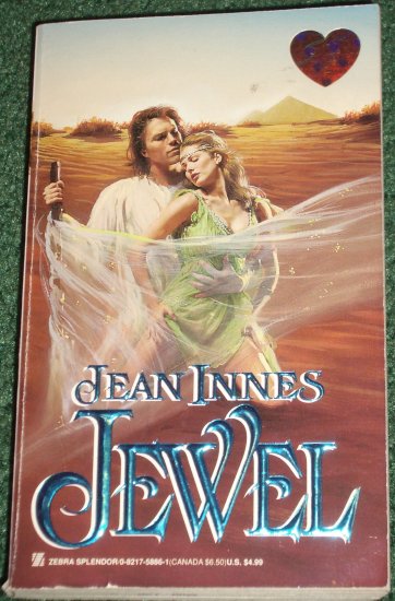 Jewel by JEAN INNES Zebra Splendor Historical Exotic Romance 1998