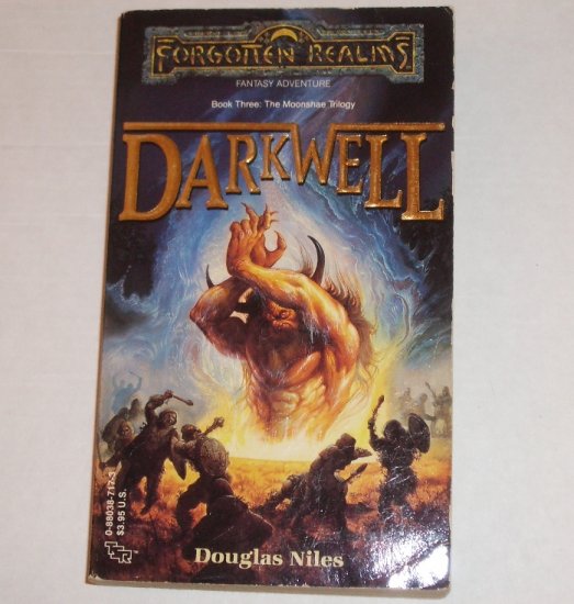 Darkwell Forgotten Realms Moonshae Trilogy by DOUGLAS NILES 1989
