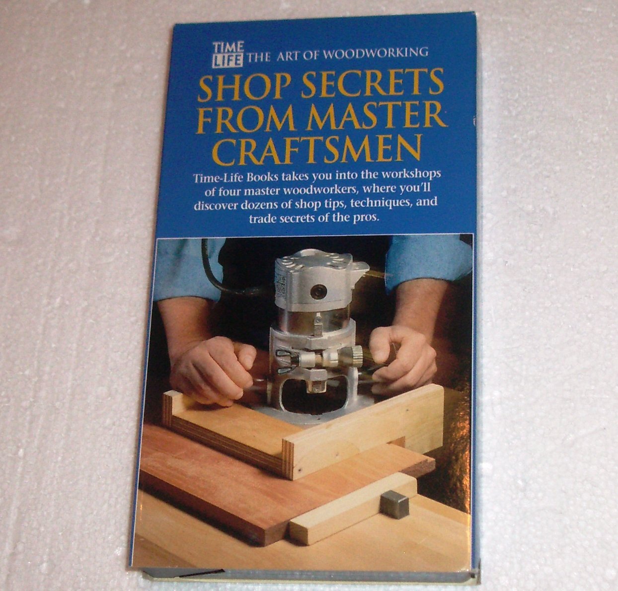 Shop Secrets from Master Craftsmen Time/Life Woodworking how-to series VHS