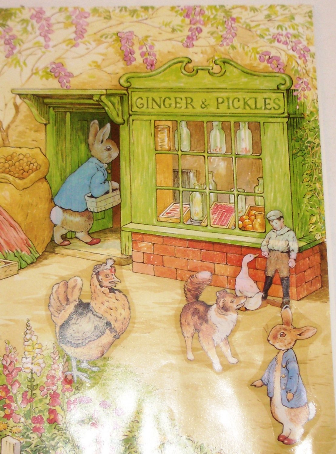 The World of Peter Rabbit Sticker Book by Beatrix Potter 1990