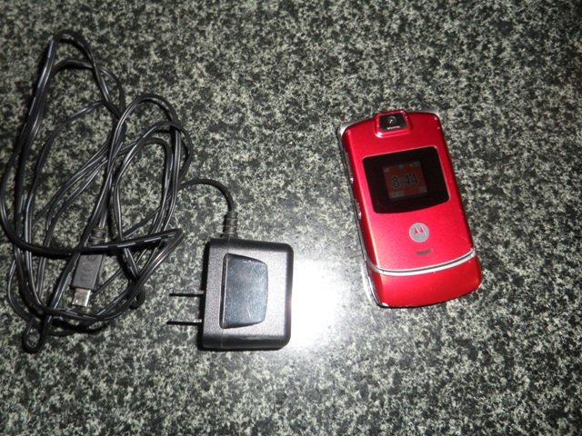 Motorola RAZR V3m Red Phone (Sprint)