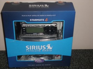 SIRIUS ST4-TK1 Starmate 4 Plug-and-Play Satellite Radio Receiver with ...