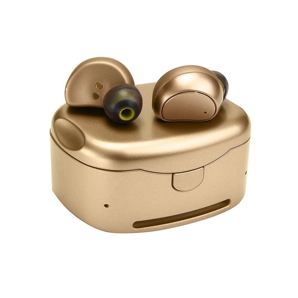 TWS Bluetooth in-Ear Headphones, 400mAh Charging Case, Noise Cancelling ...