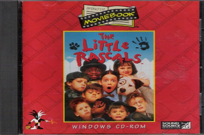 The Little Rascals Interactive Moviebook CD-ROM EUC