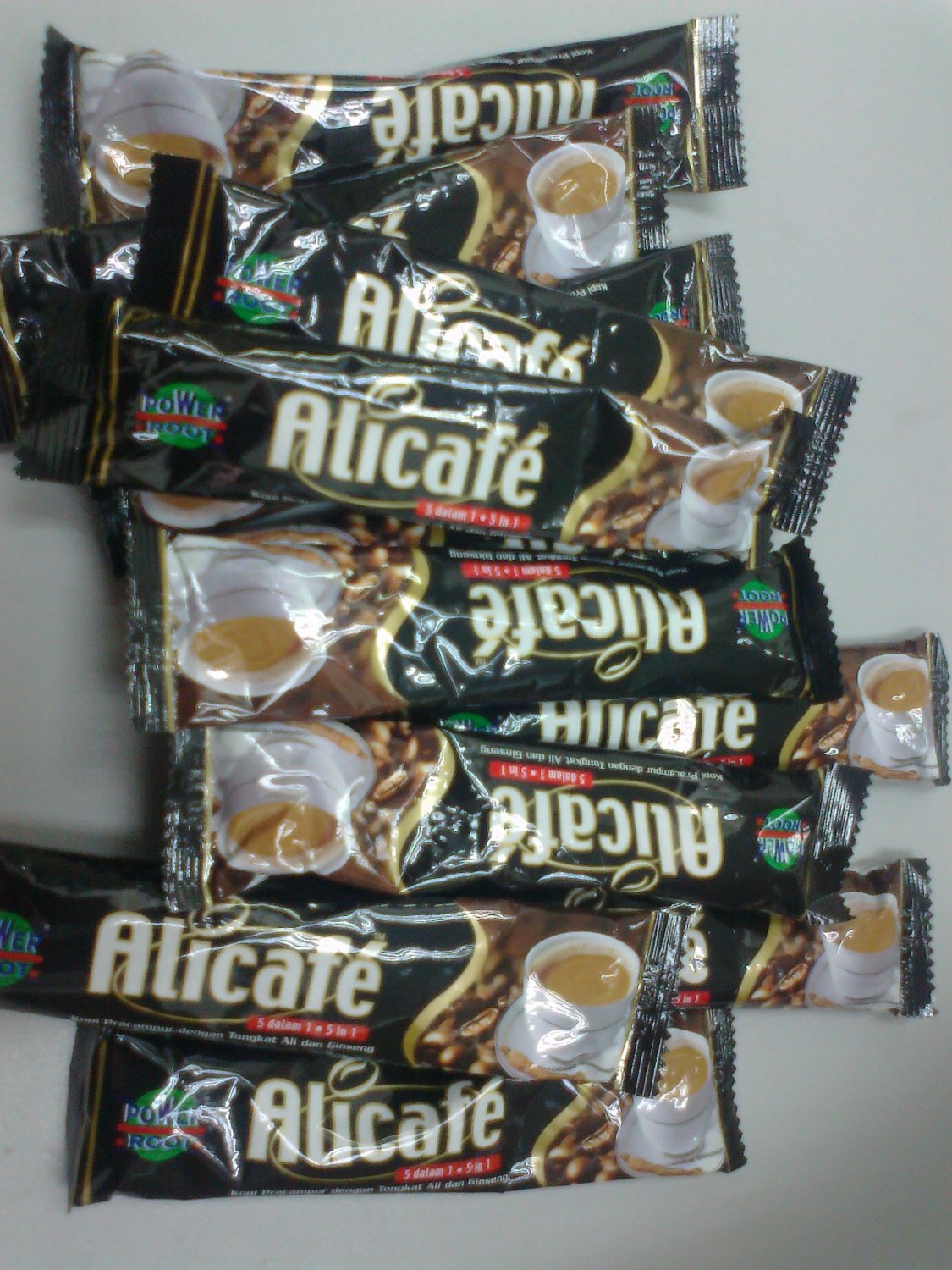 PowerRoot Ali Cafe Instant 30g 5 in 1 Premix Coffee with Tongkat Ali ...
