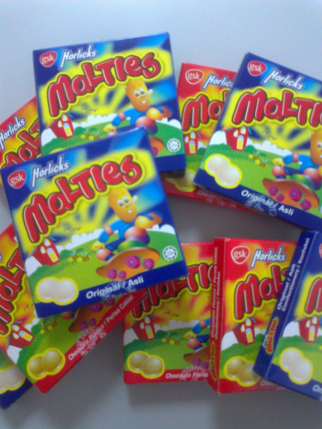 Horlicks Malted Milk Candy Tablets 10 Packet original and 10 Packet ...