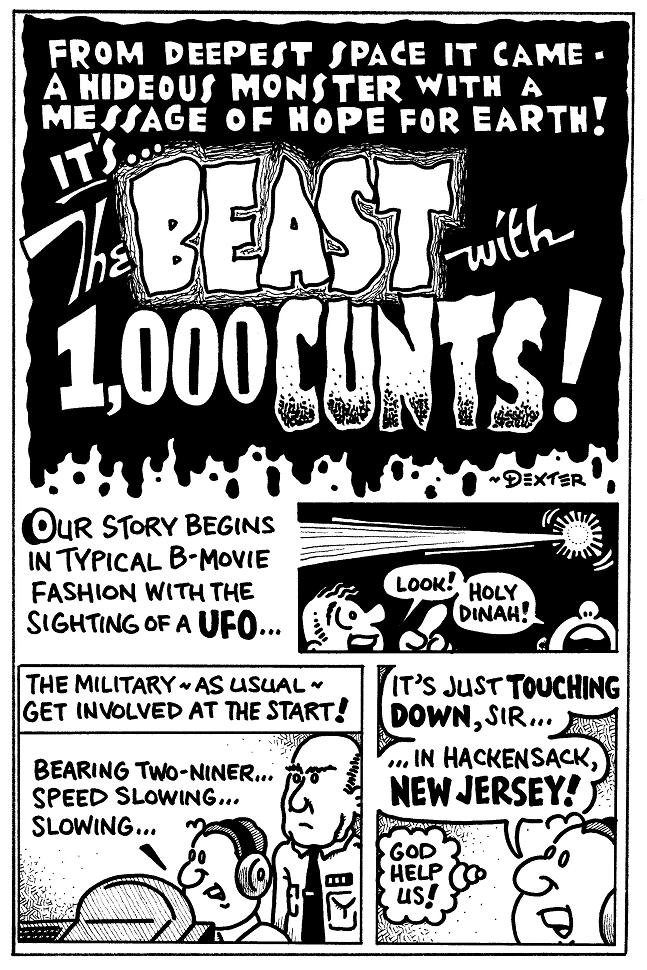 TURGID COMICS #1 - Underground Comix Dexter Cockburn