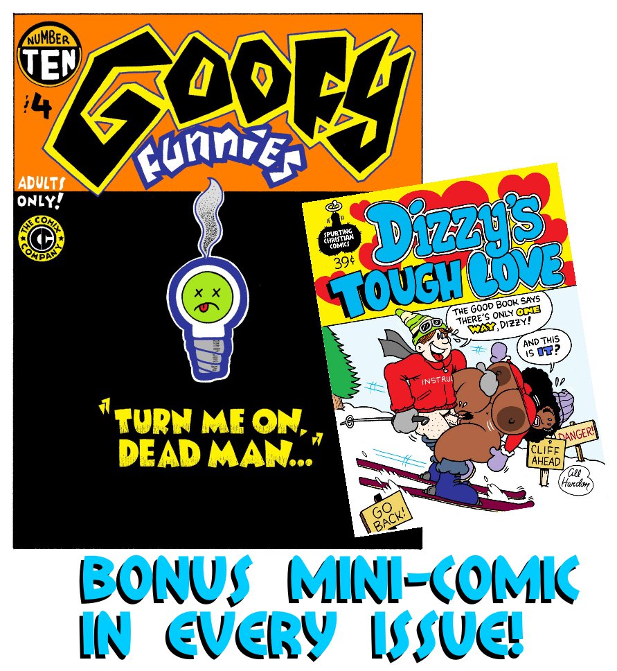 GOOFY FUNNIES #10 - Underground Comix Dexter Cockburn