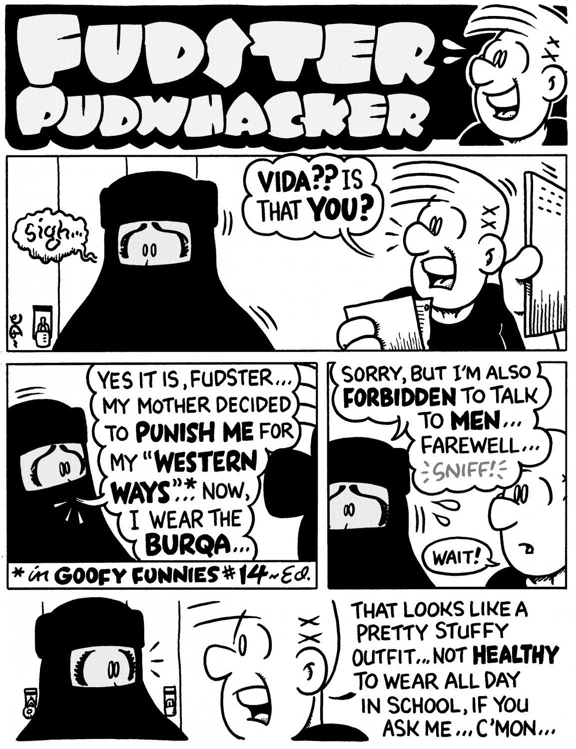 GOOFY FUNNIES #15 - Dexter Cockburn Underground Comix