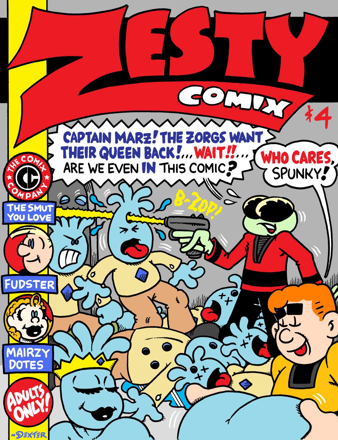 ZESTY COMIX - Dexter Cockburn Underground Comix