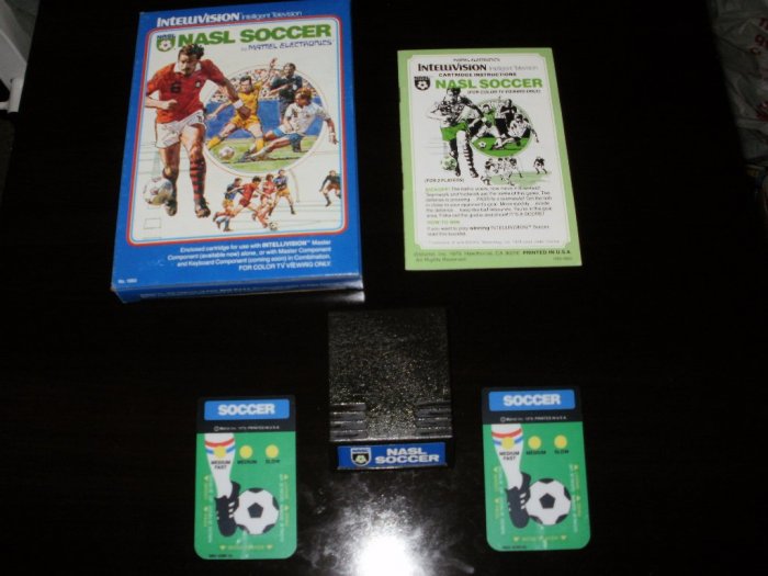 NASL Soccer - Mattel Intellivision - Complete CIB