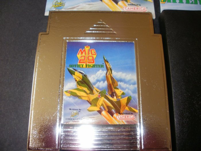 Mig 29 Soviet Fighter - Nintendo NES - With Manual, Poster And Sleeve