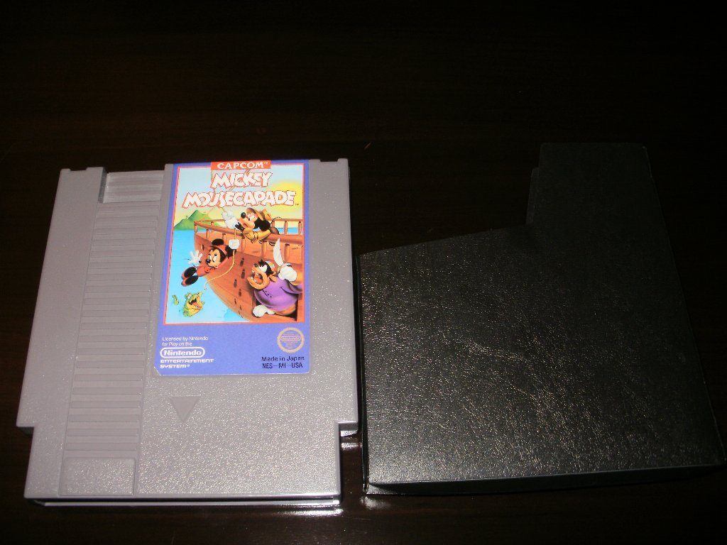 Mickey Mousecapade - Nintendo NES - With Cartridge Sleeve