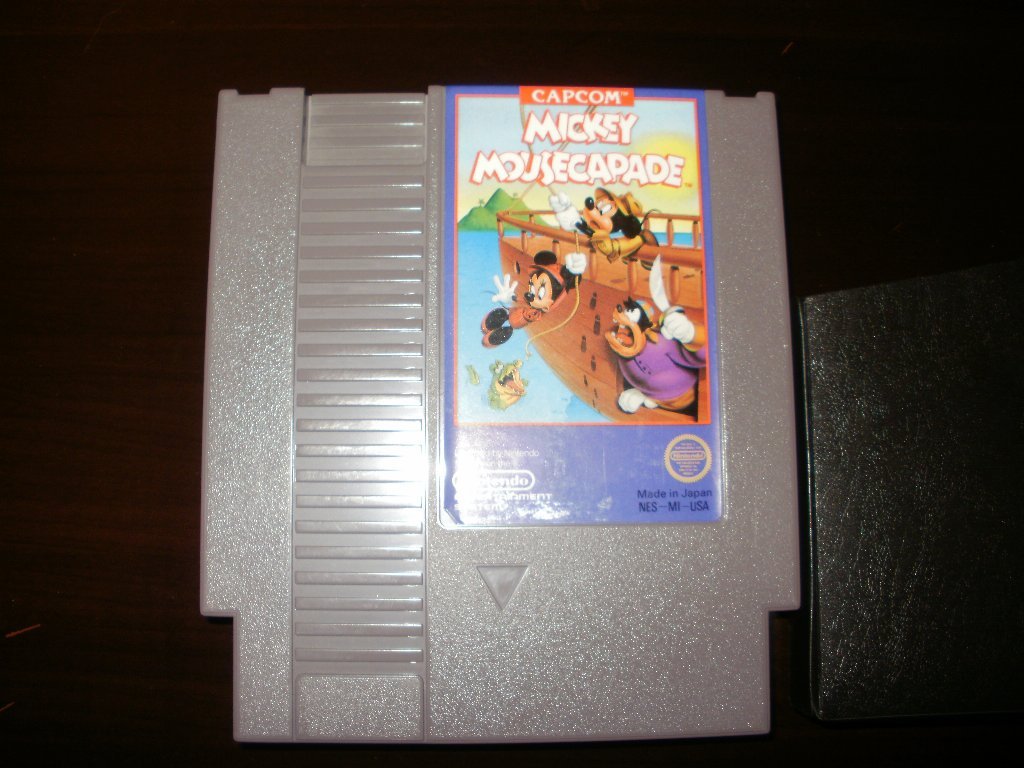 Mickey Mousecapade - Nintendo NES - With Cartridge Sleeve