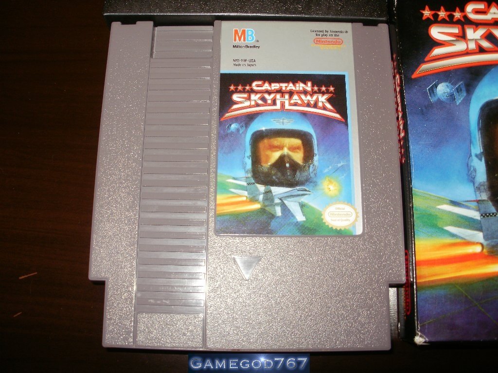 Captain Skyhawk - Nintendo NES - With Box and Cartridge Sleeve